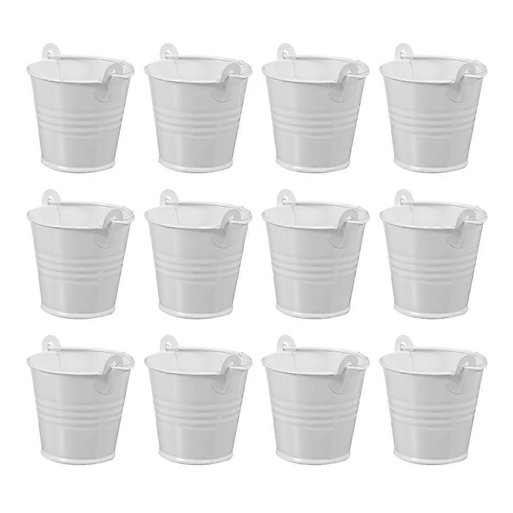12 Pcs Pot Plants Indoor Treat Bowl Container Flower Arrangement Bucket ...