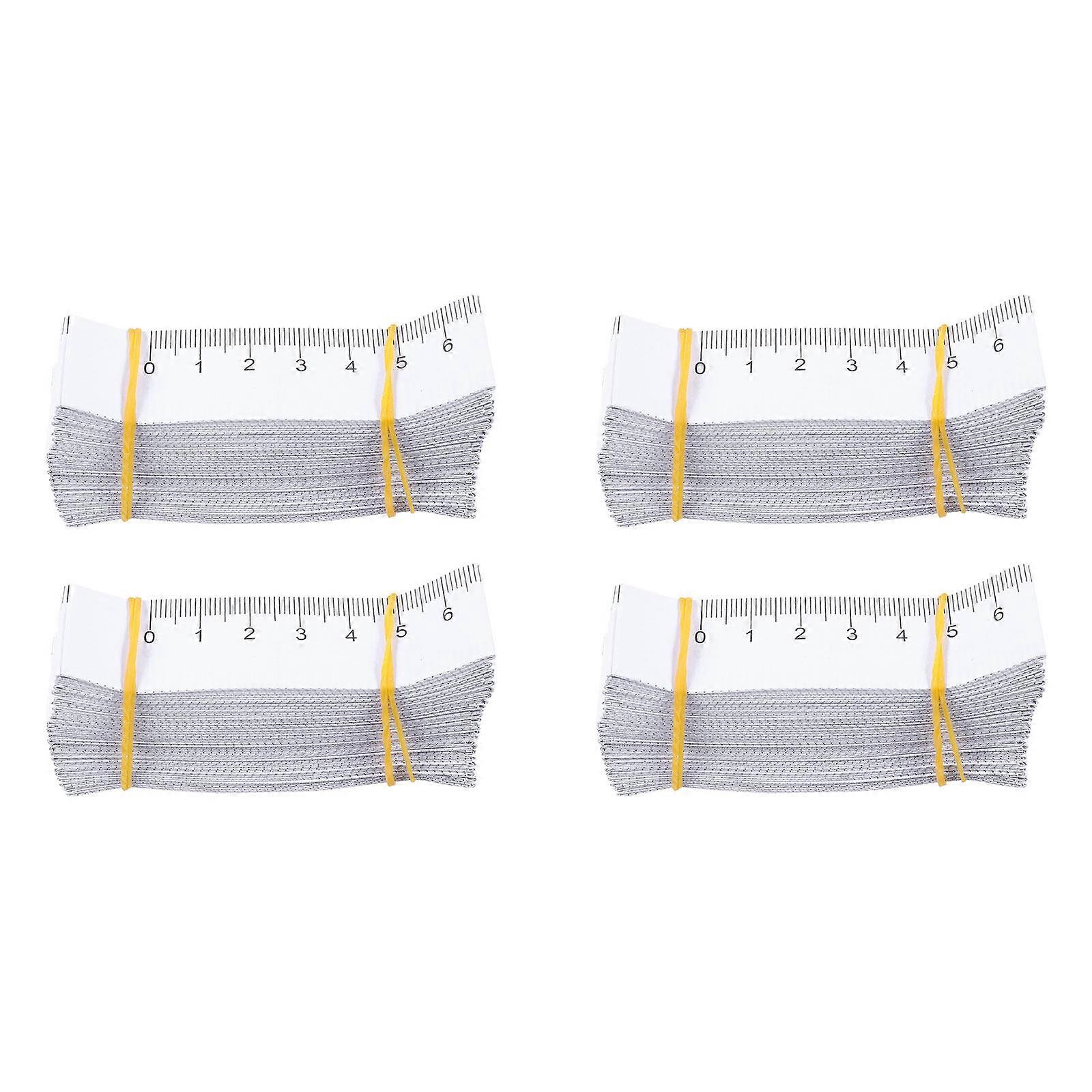 100pcs Disposable Double-sided Paper Tape Measure Wound Measuring ...