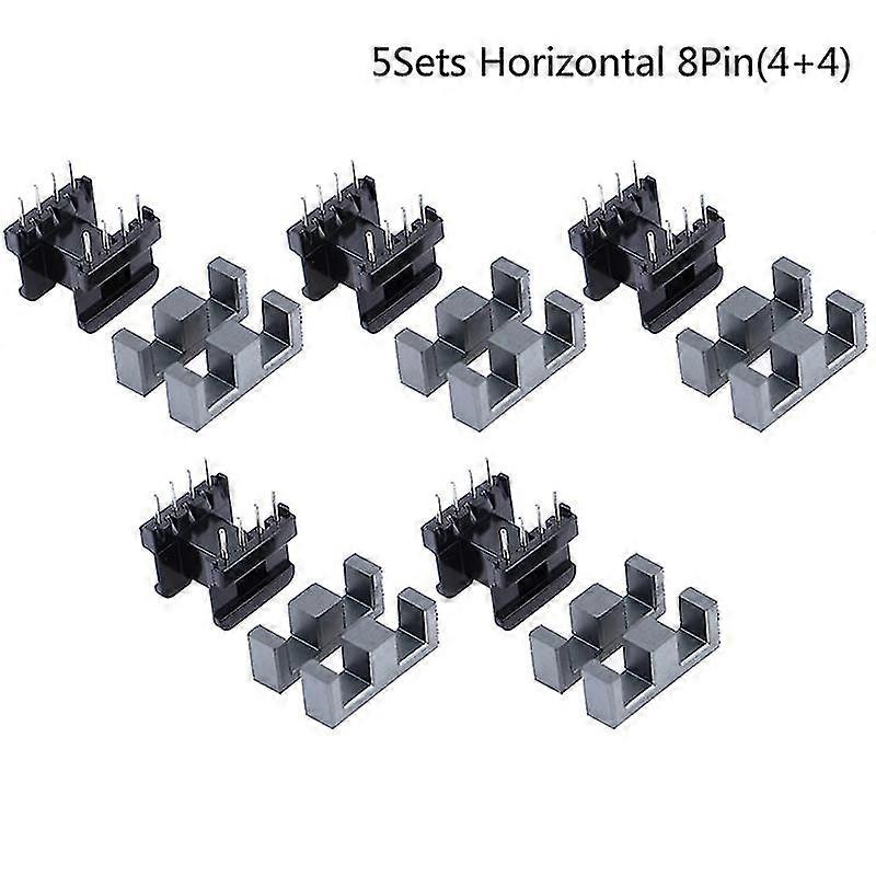 5 Sätze Ee25 4pin 8p 10p Transformator Spule Pc40 Ferritkern Vertikal Horizontal | Fruugo DE