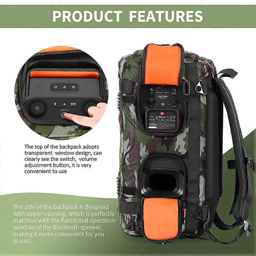 Speaker Bag Portable Speaker Case Travel Storage Case for JBL 120 ...