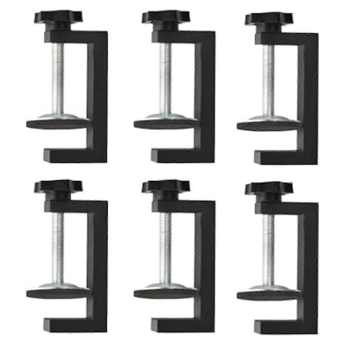6pcs G Clamps for Woodworking Universal C-Clamp Small Desk Clamp ...
