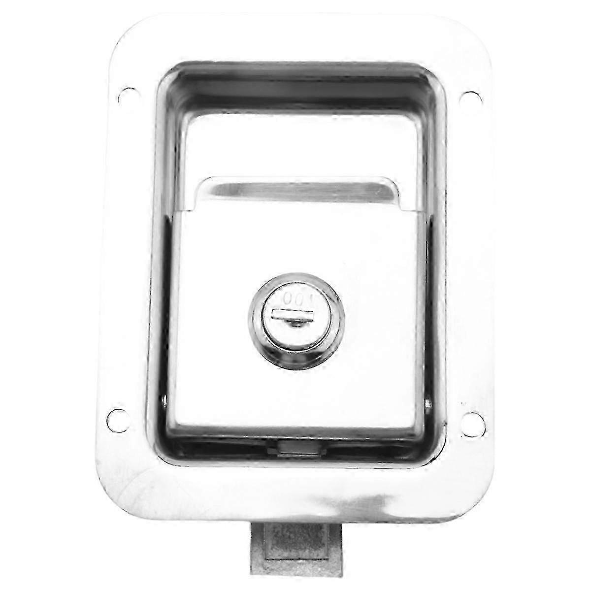 Paddle Latch with Lock & Key Travel Trailer Lock Stainless Steel RV ...