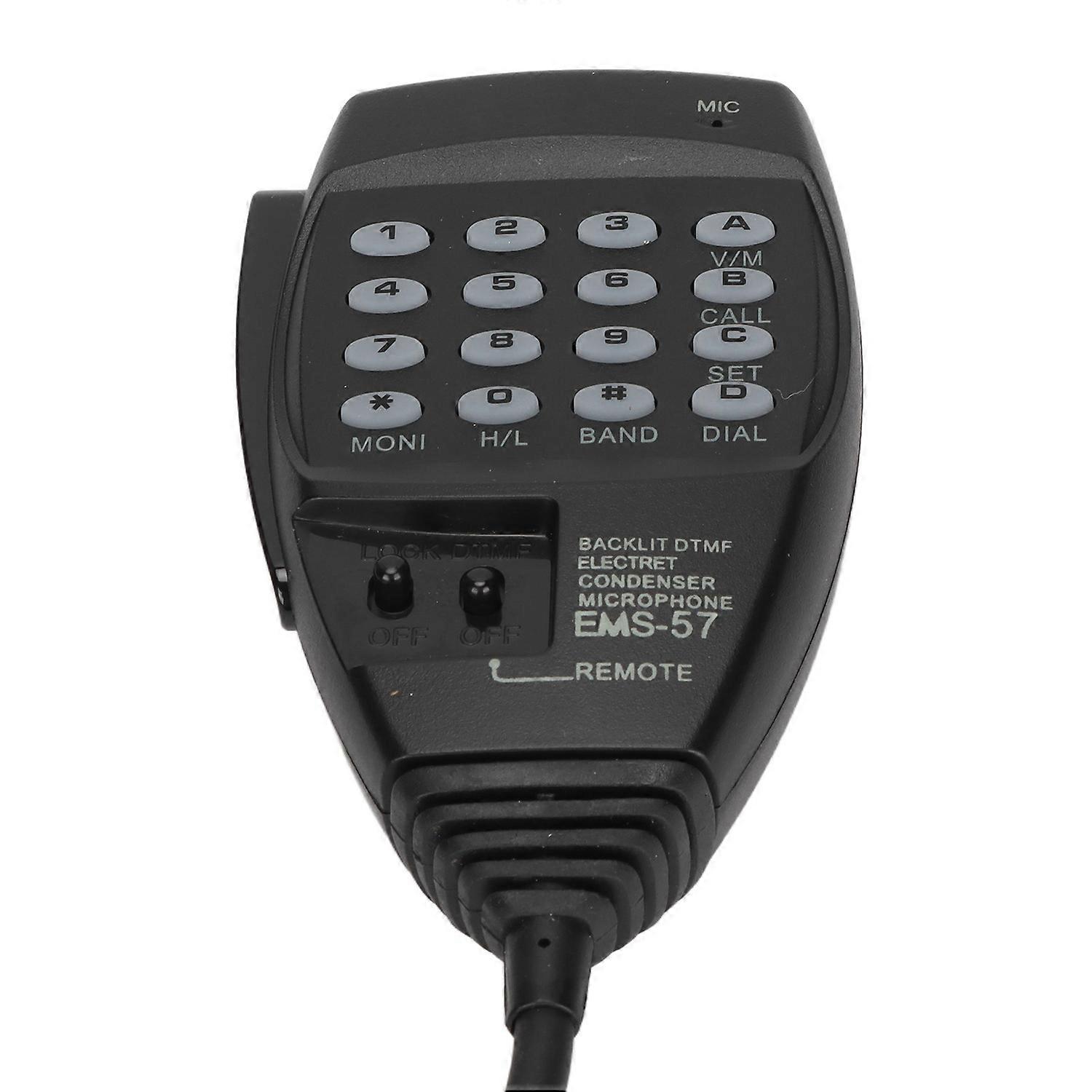 EMS57 For Alinco 8Pin Microphone Handheld Mobile Microphone for DXSR8T DXSR8E DX70T DX77T ...