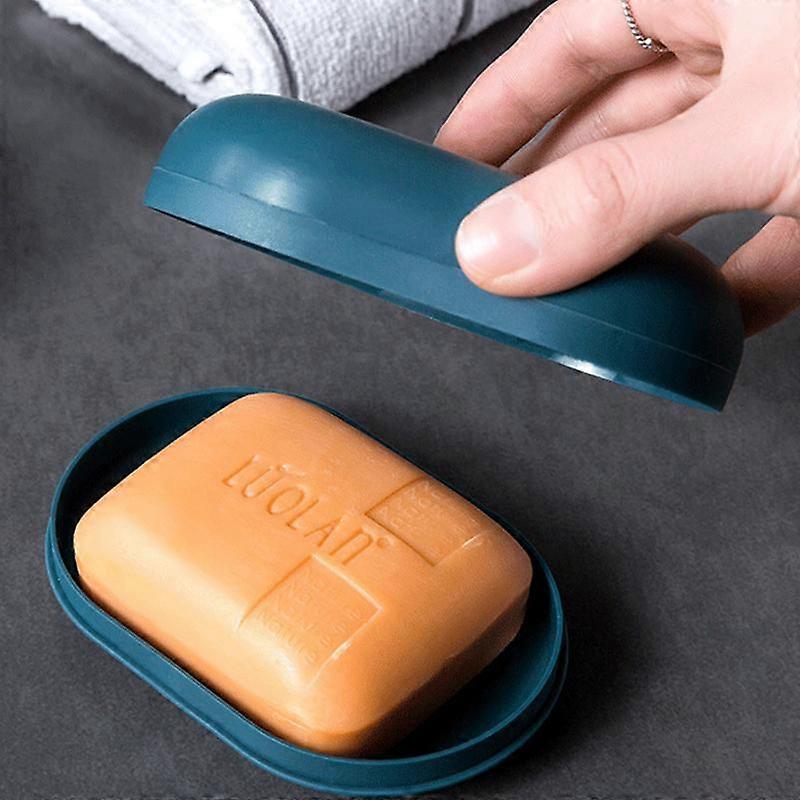 Vogue Candy Color Fashion Simple Sealed Waterproof Soap Box Countertop ...