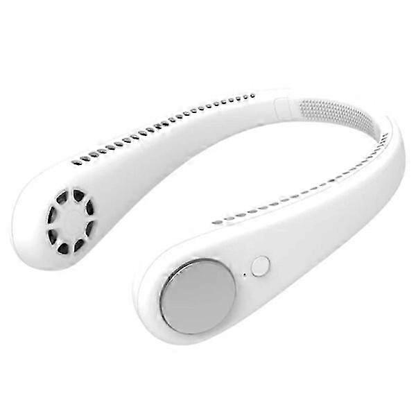 Neck Fan - Rechargeable Portable Fan with Neck Strap Neck Fan White ...
