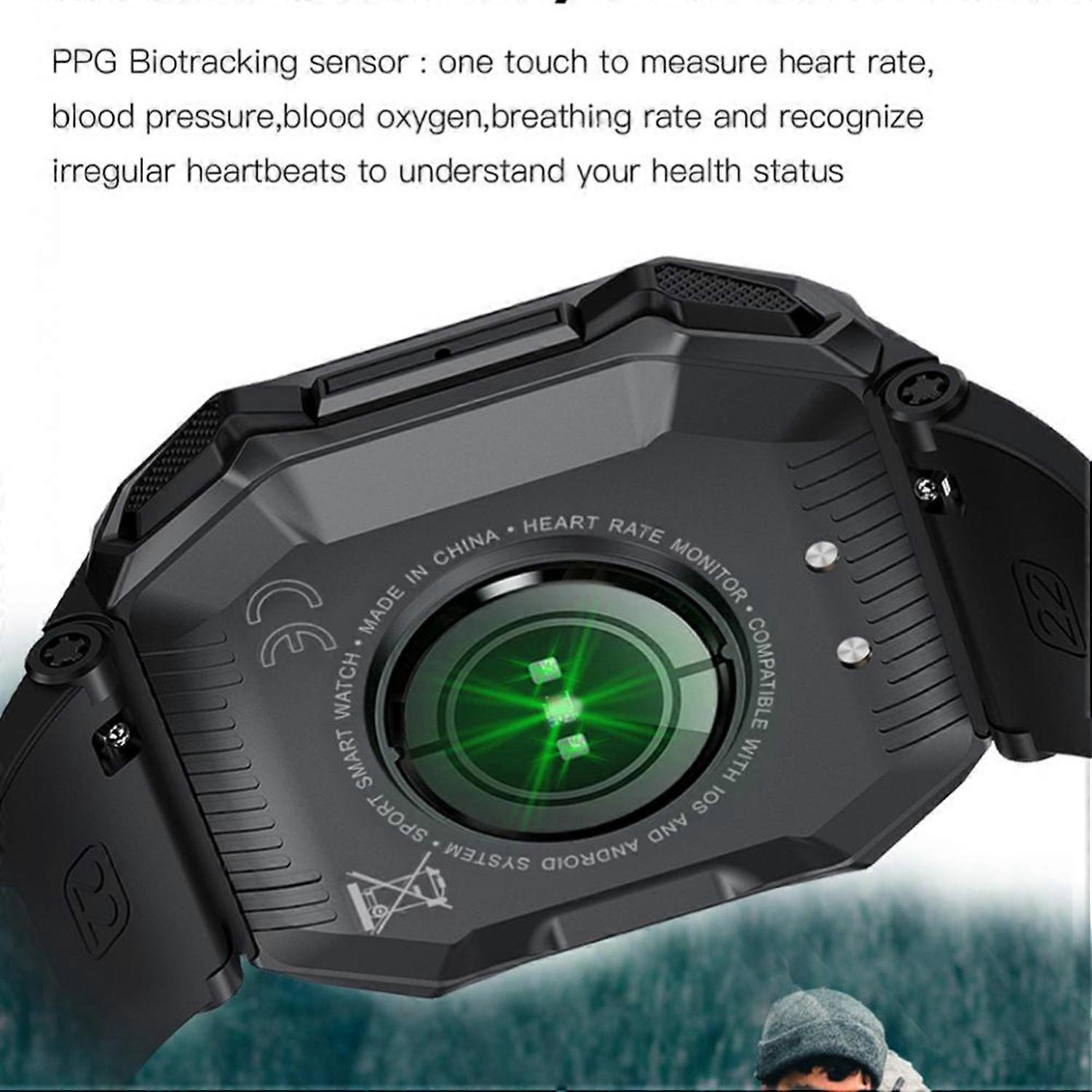 K55 1.85" IPS Smart Watch Bluetooth Call Music Watch Outdoor Multi ...