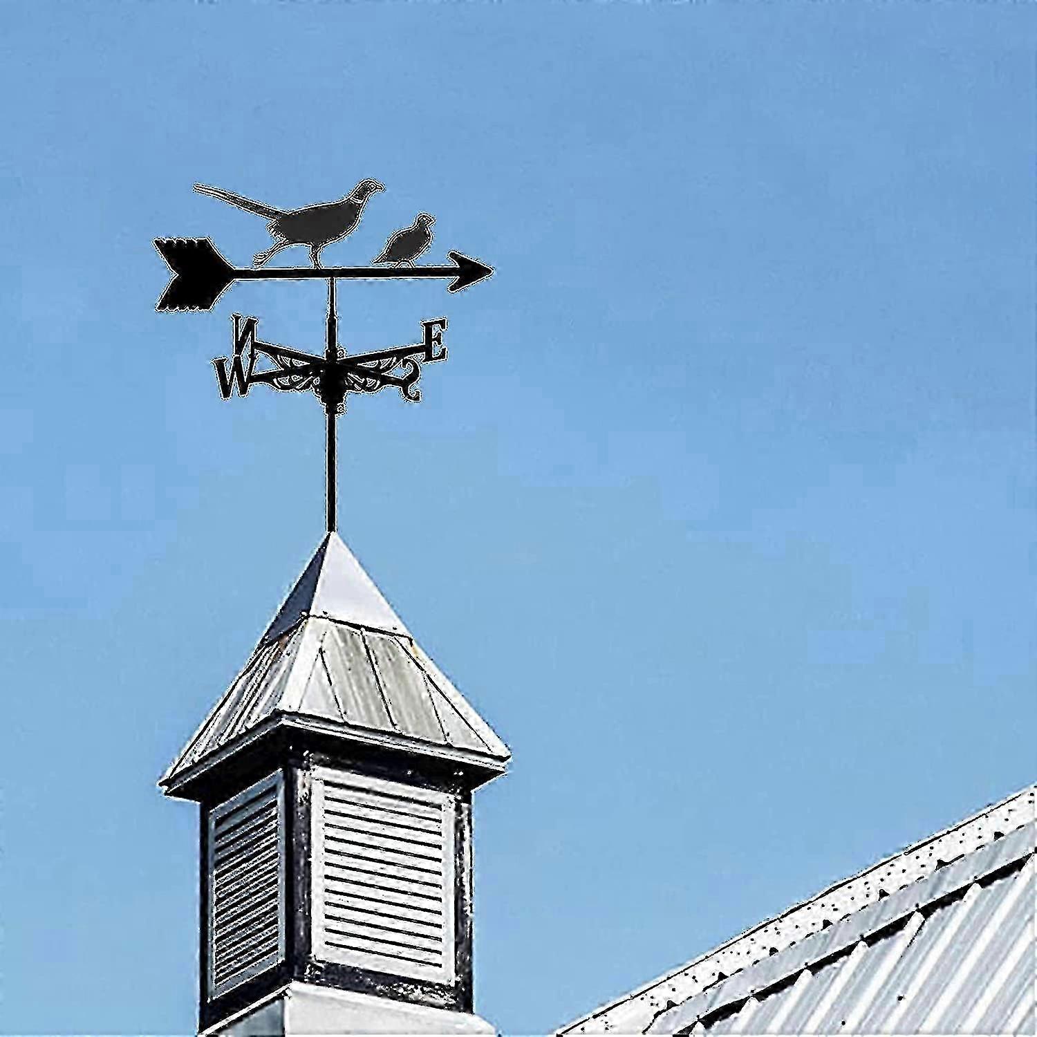Garden weather vane stainless steel weather vane creative pheasant ...
