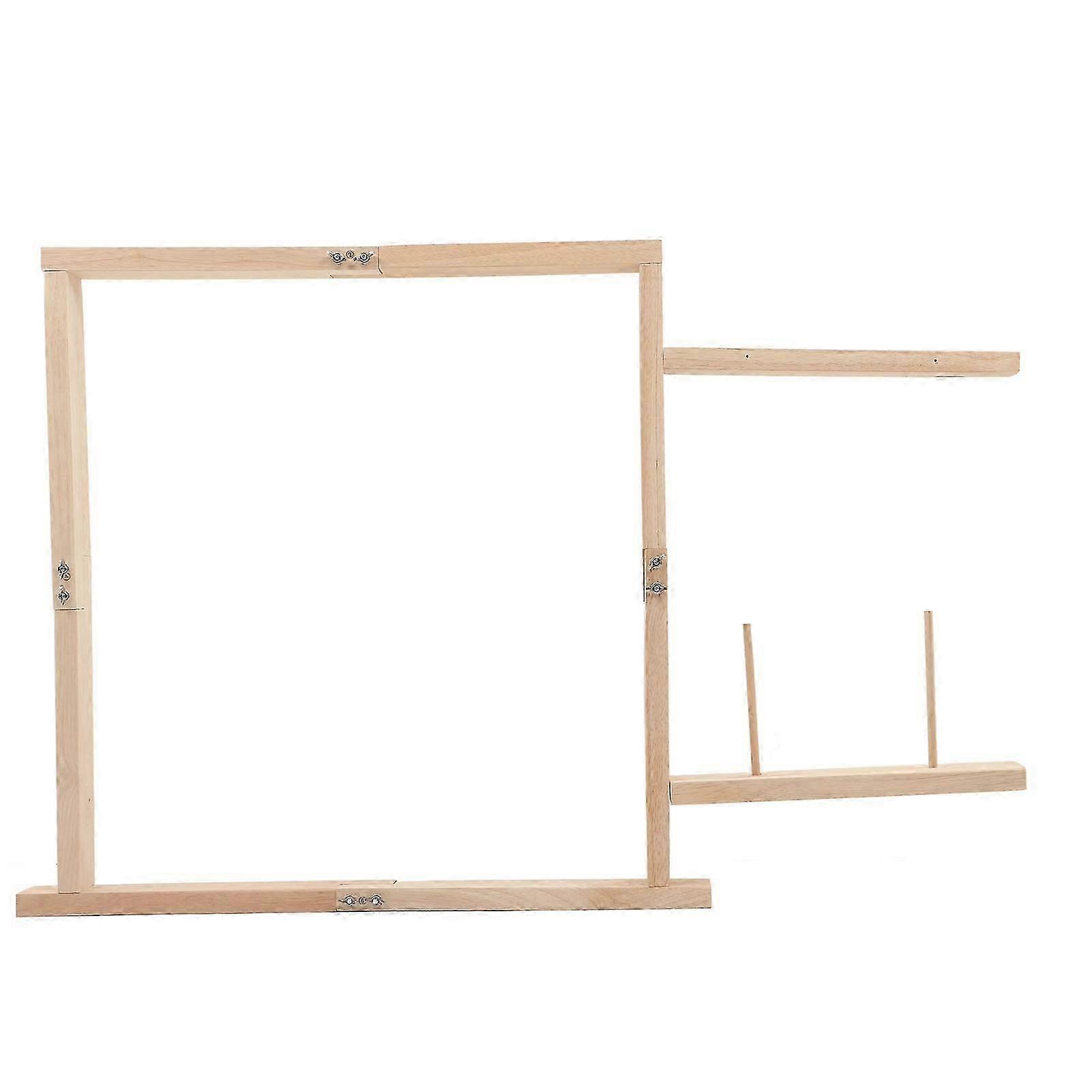Tufting Frame Wooden Carpet Weaving Gun Frame DIY Crafts Table Stand ...