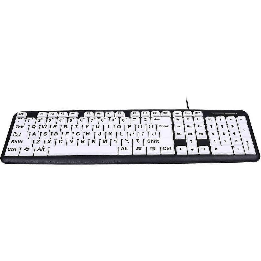 Comfortable Senior Keyboard, Ergonomics Computer Keyboard With High ...