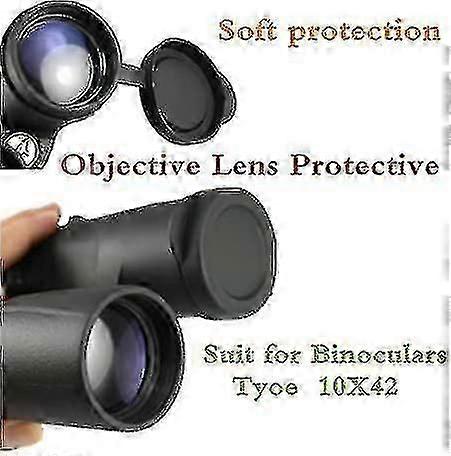10x42 Rubber Lens Caps For Binoculars + Rainguard,objective Optics ...