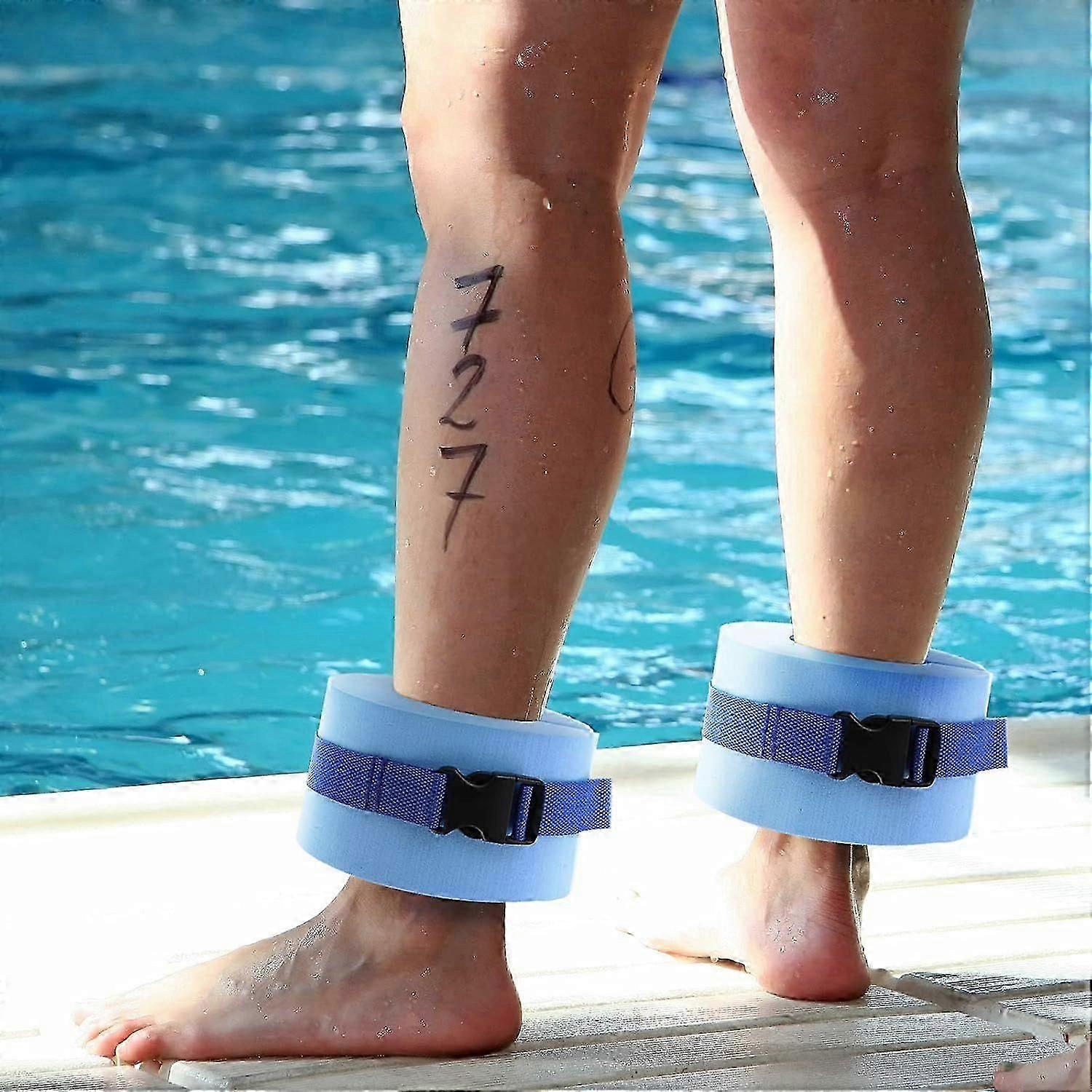 2025 Latest Model Swimming Ankle Bands, Set Of 2 Foam Swim Aquatic ...