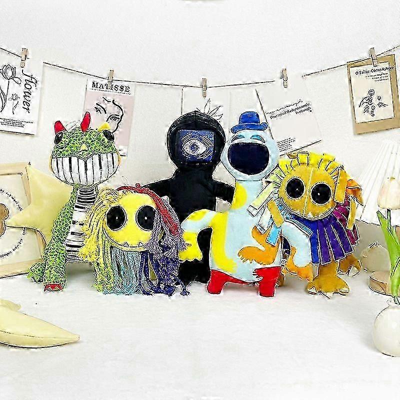 25-26 Nightmare Critters Plush Toy Yarnaby Plushies Poppy Playtime 4 ...