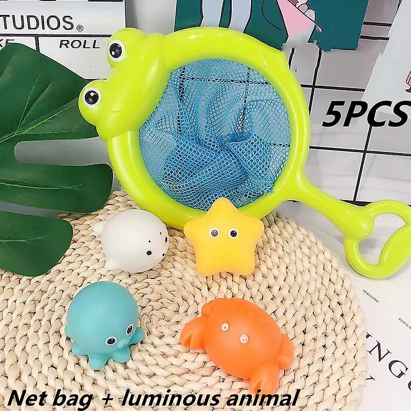 Baby Bath Toys Bathtub Led Light Up Toys Colorful Changing Waterproof ...