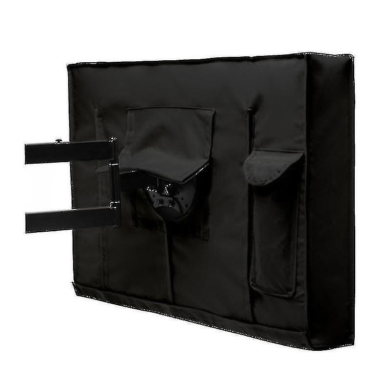 Utomhus TV-lock för 60-65 tum med bottenlock väderbeständigt och ...