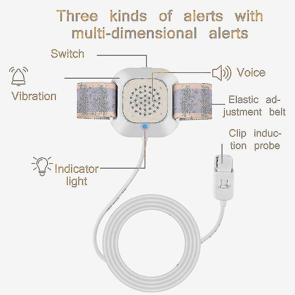 Bed Wetting Alarm Bedwetting Enuresis Urine Sensor Infant And Young ...