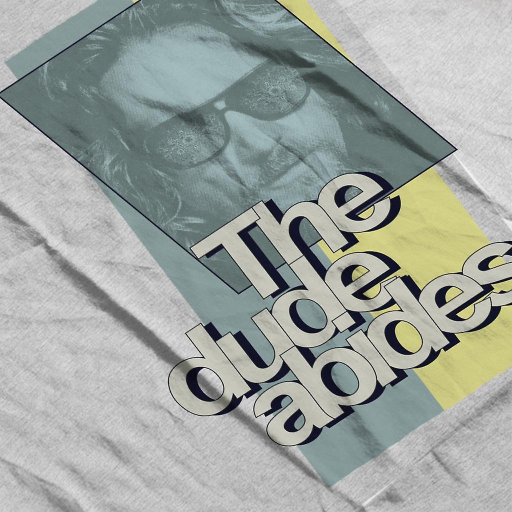 The Big Lebowski The Dude Abides Retro Lines Women's Hooded Sweatshirt ...