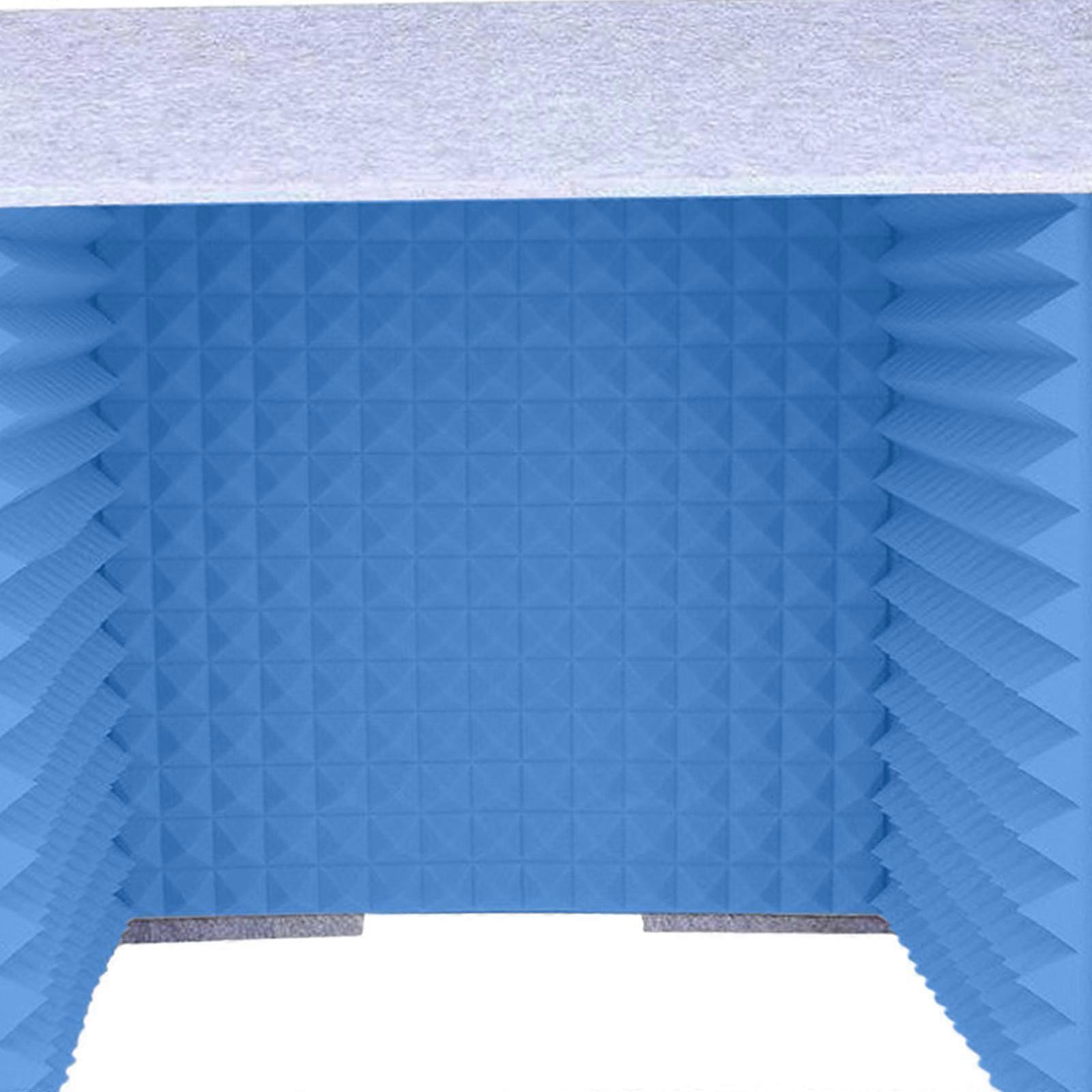 Soundproof Booth Studio Sound Recording Foam Panels Desktop Soundproof ...