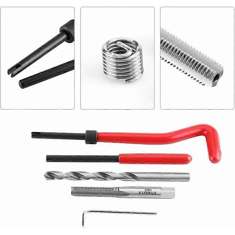 Helicoil M6 Thread Repair Kit (30 pieces) | Fruugo UK