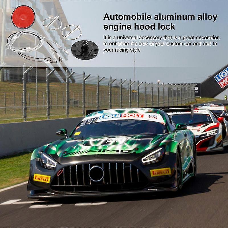 LBQ Universal Race Car Hood Pins & Bonnet Pins Car Front Racing Bonnet ...