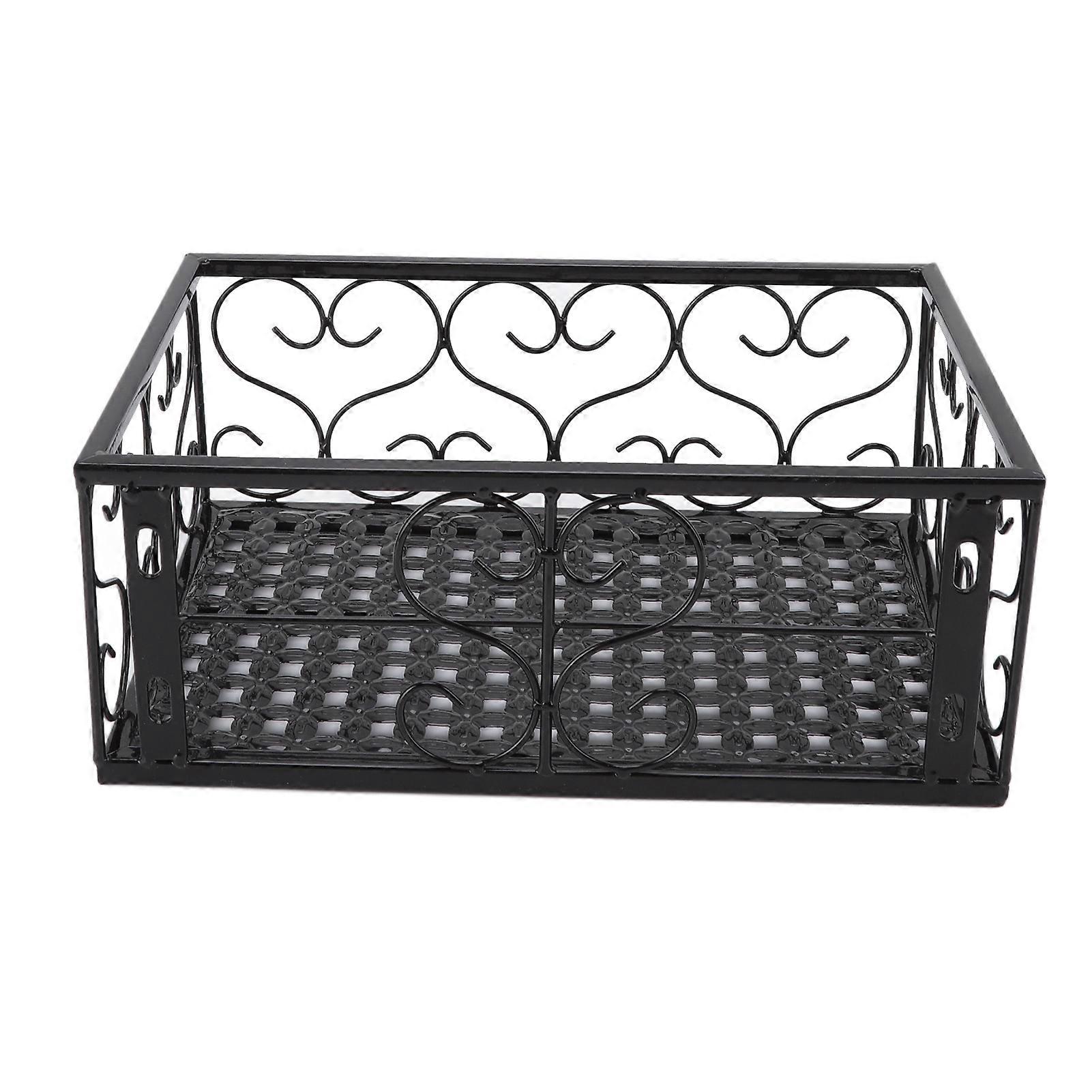 Balcony Flower Pot Stand Thickened Iron Decorative Patio Railing Shelf ...