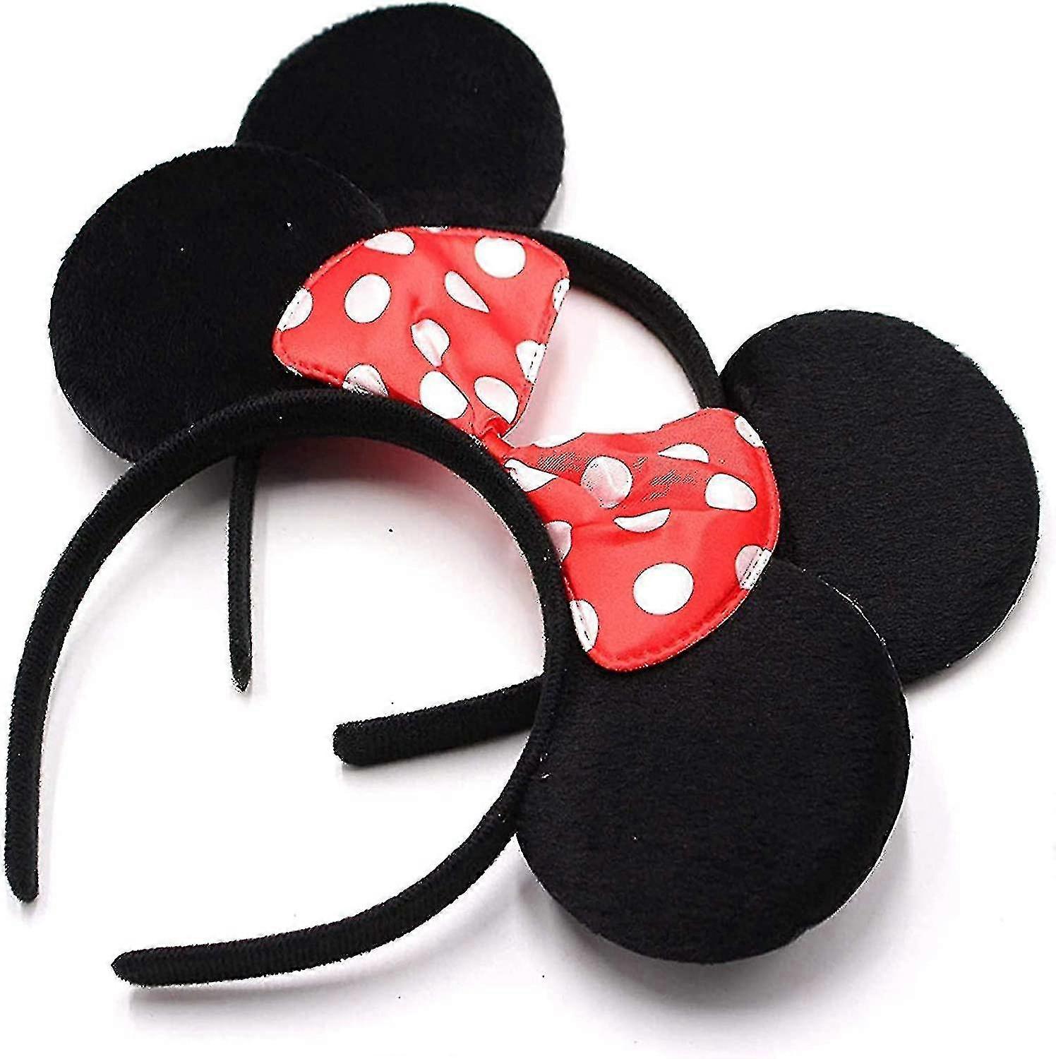 12 Pcs Cartoon Mouse Headband, Mouse Ears Headband, For Fancy Dress Party, Birthday Party, Party ...