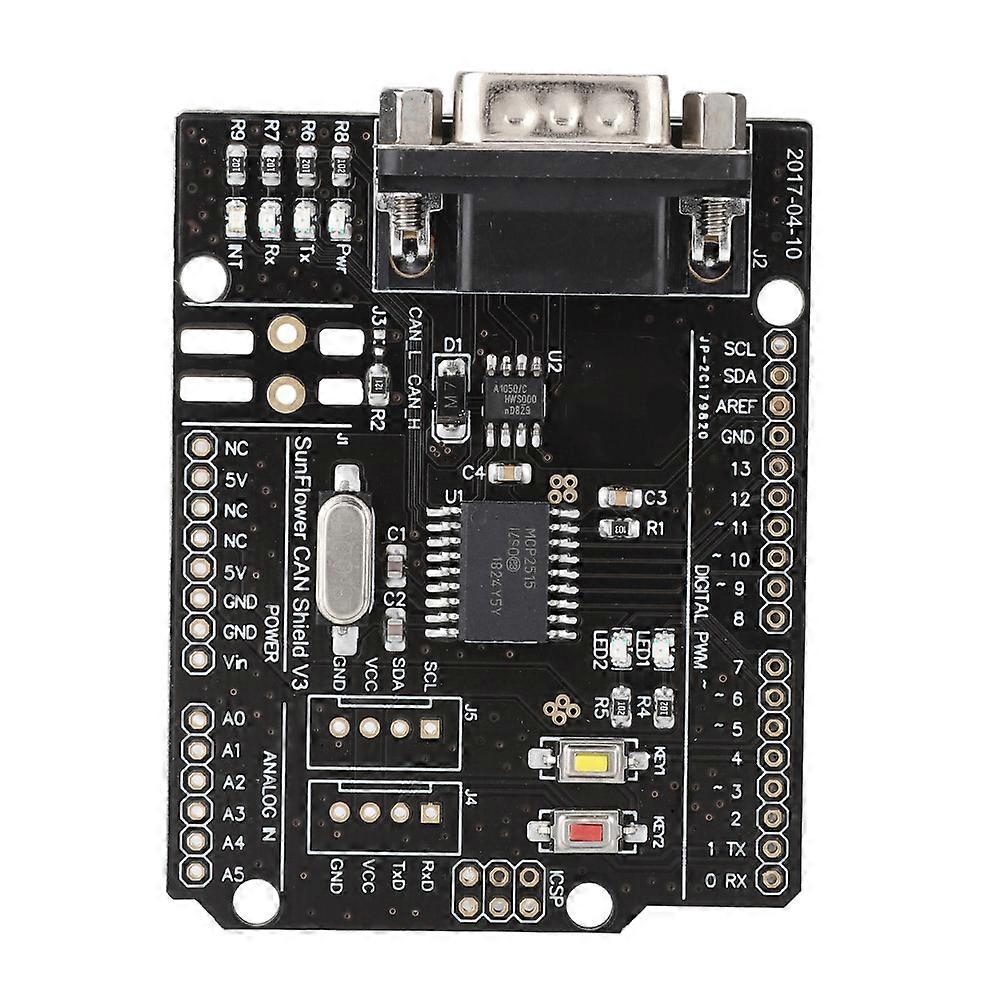 CAN Bus Shield MCP2515 Expansion Board High-Speed CAN Communication Arduino Compatibility ...