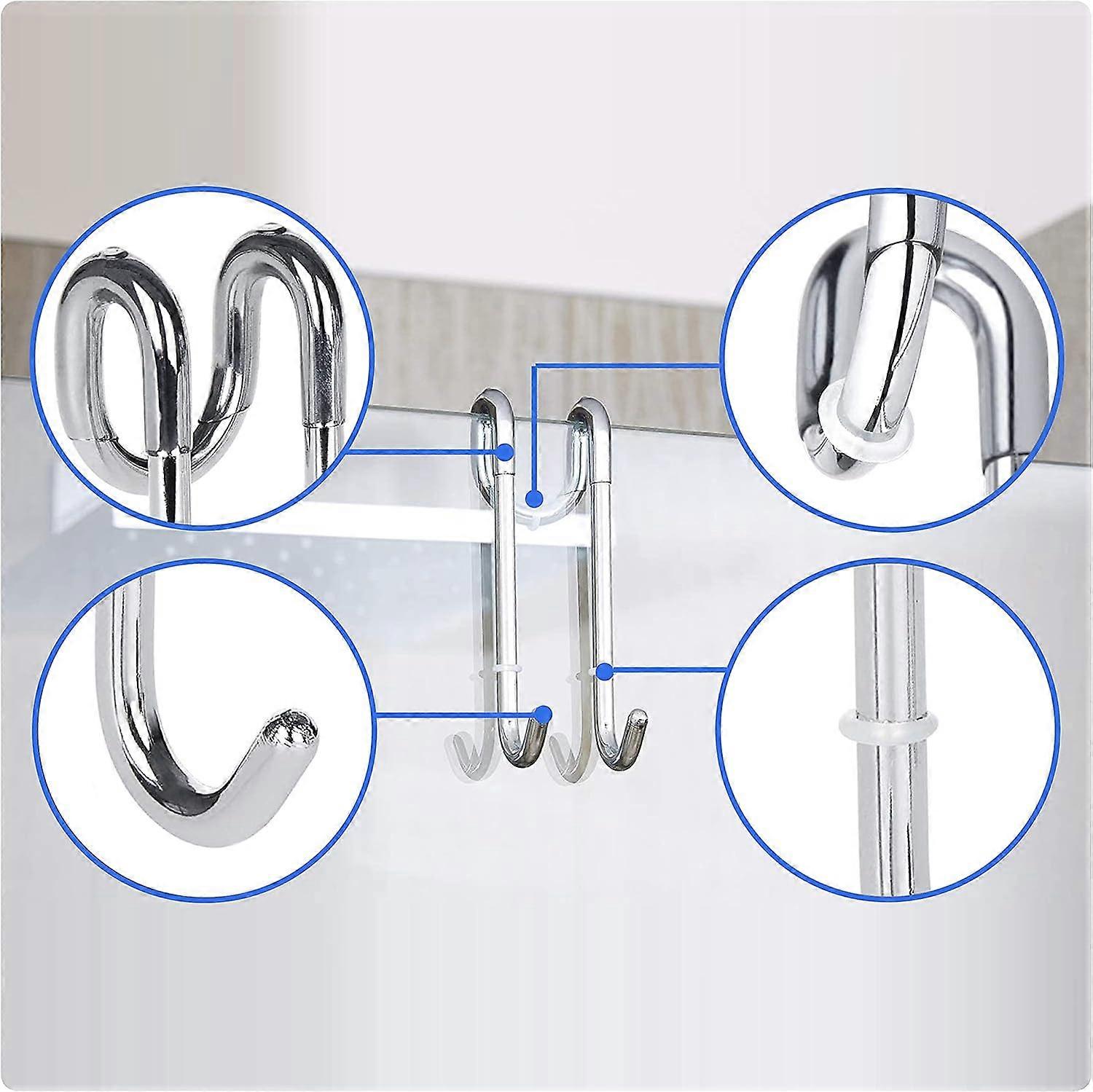 Shower Enclosure Wall Hook, 2 Piece Bathroom Shower Screen - Very ...
