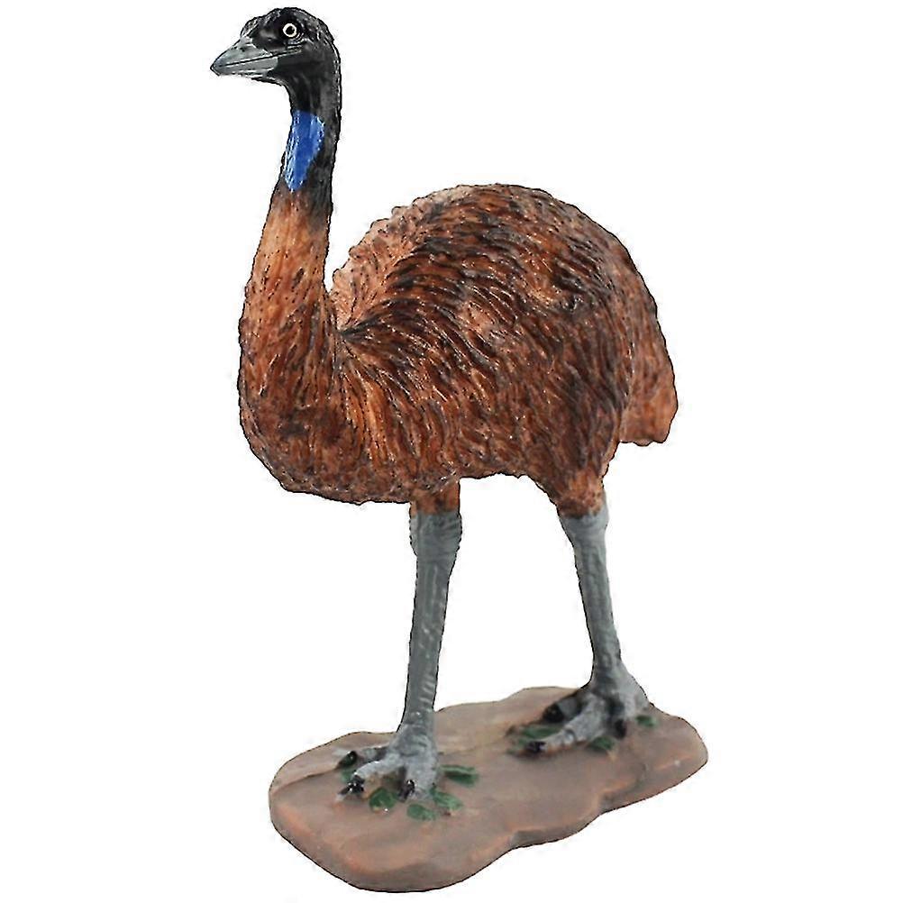 Ostrich Statue Decorative Ostrich Craft Lifelike Small Ostrich Decor ...