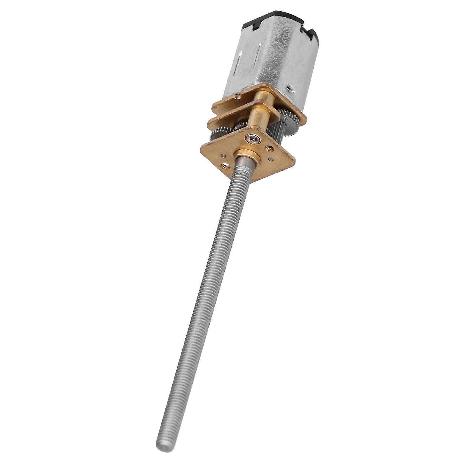 DC 6V Linear Gear Motor Lead Screw Gearbox M3x55mm 90RPM for Home ...