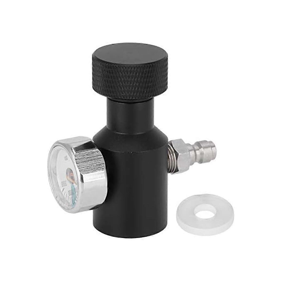Co2 Tank Filling Station Charging Adapter Regulator Accessory Male Connector for 0-3000Psi Beer ...