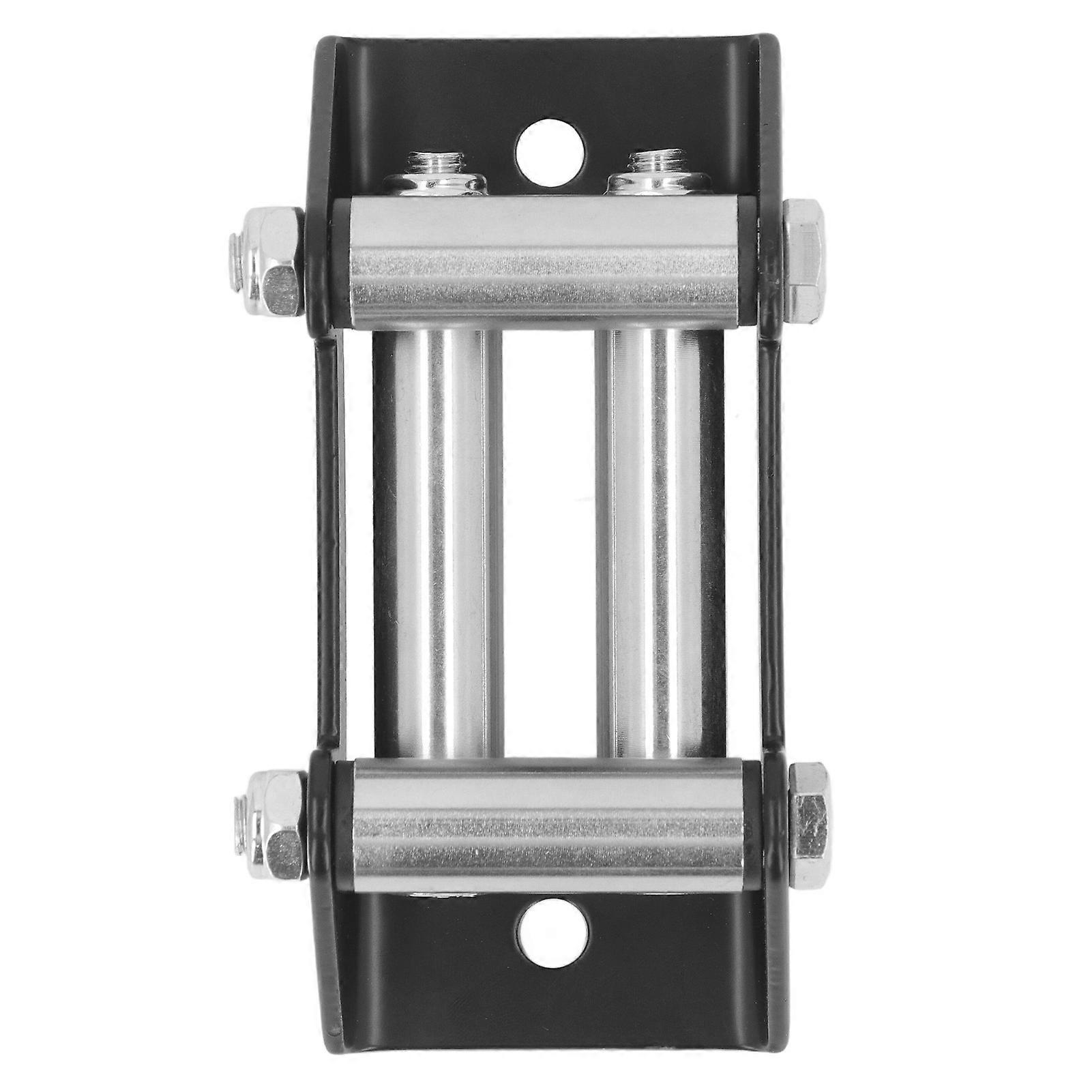 Winch Roller Fairlead 4500LB High Strength Steel Cable Guide with 4 Way ...