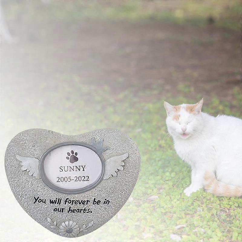 Memorial Headstone Resin Tombstone for Indoor Outdoor Yard Patio or ...