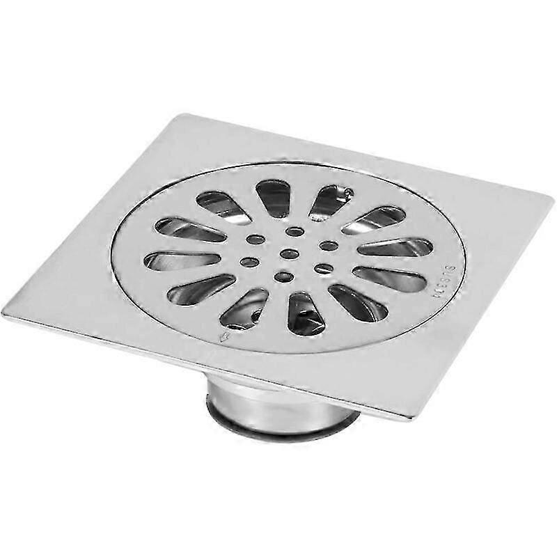 Thick Stainless Steel Floor Siphon Square Anti-odor Square Shower Drain ...