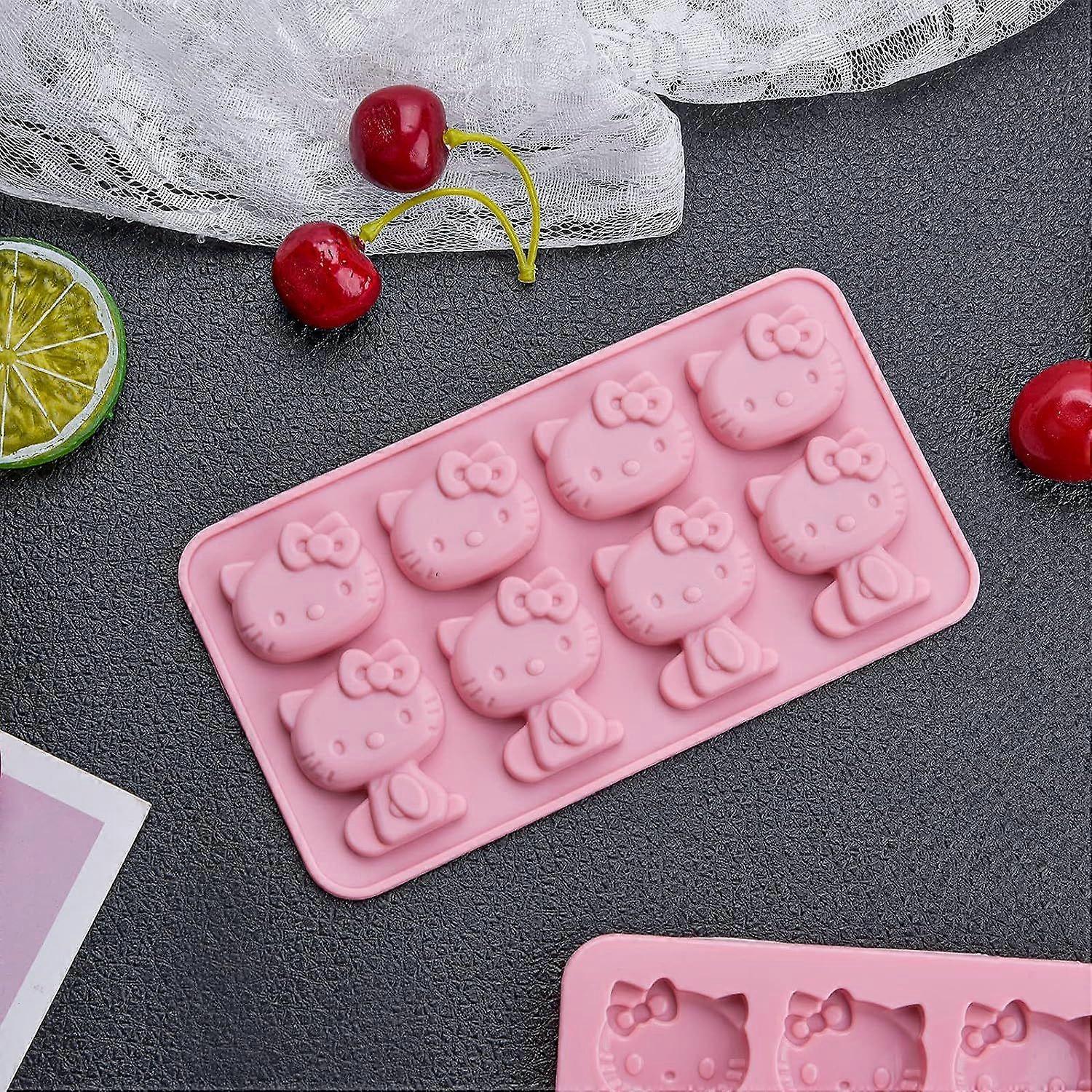 Hello Kitty Silicone molds,ice mold,Chocolate tray for Sugarcraft ...