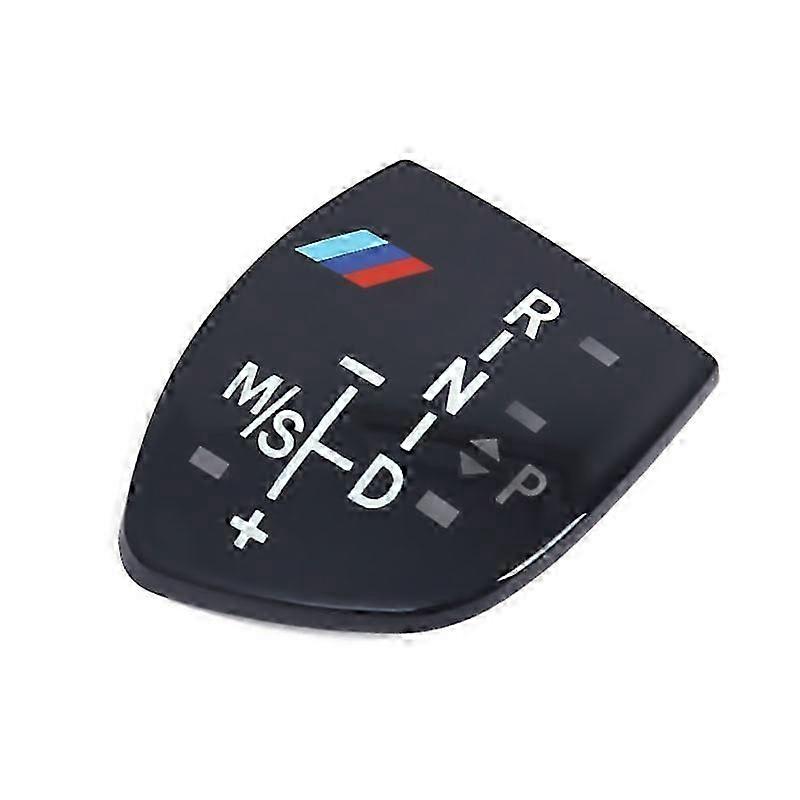 NEW Car Shift Knob Panel Gear Button Cover Emblem M Performance Sticker ...