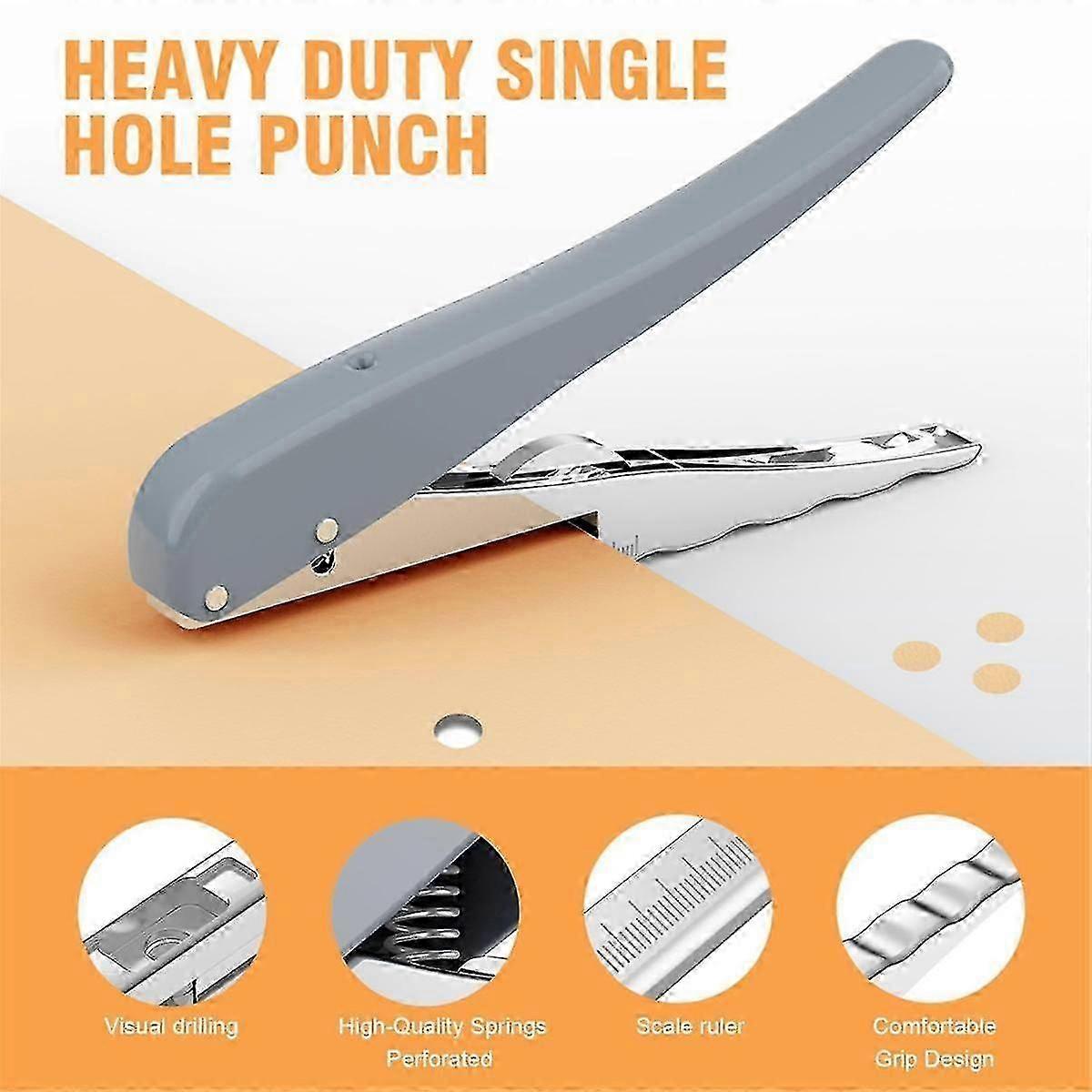 Duty Single Hole Punch,hole Puncher 25 Sheets Punch For Id Pvc S Scr ...
