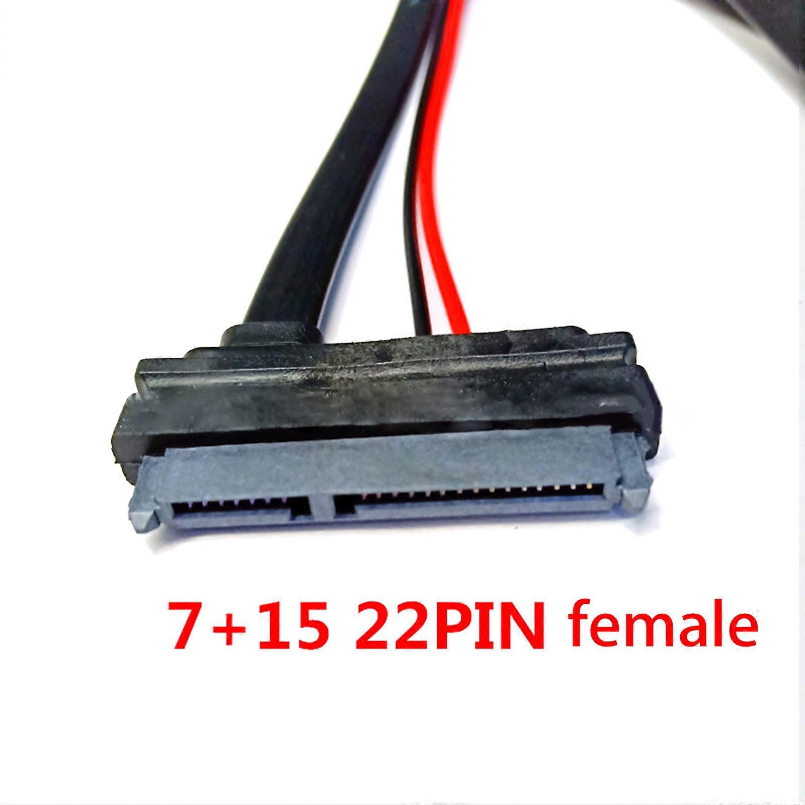 Sata Extension Cable SATA 22 Pin Male to 13pin Female/13pin Male to ...