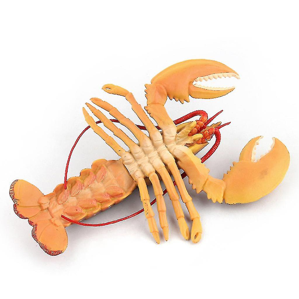 Sea Lifelike Lobster Fish Statue Model Figurine For House Room Tabletop ...