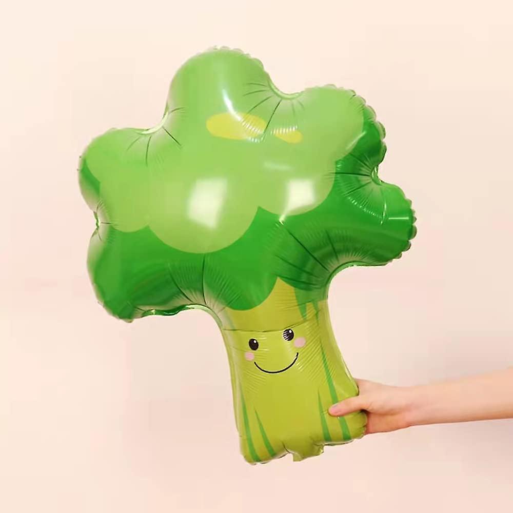 Broccoli Balloons Vegetables Broccoli Foil Mylar Balloons For Baby ...