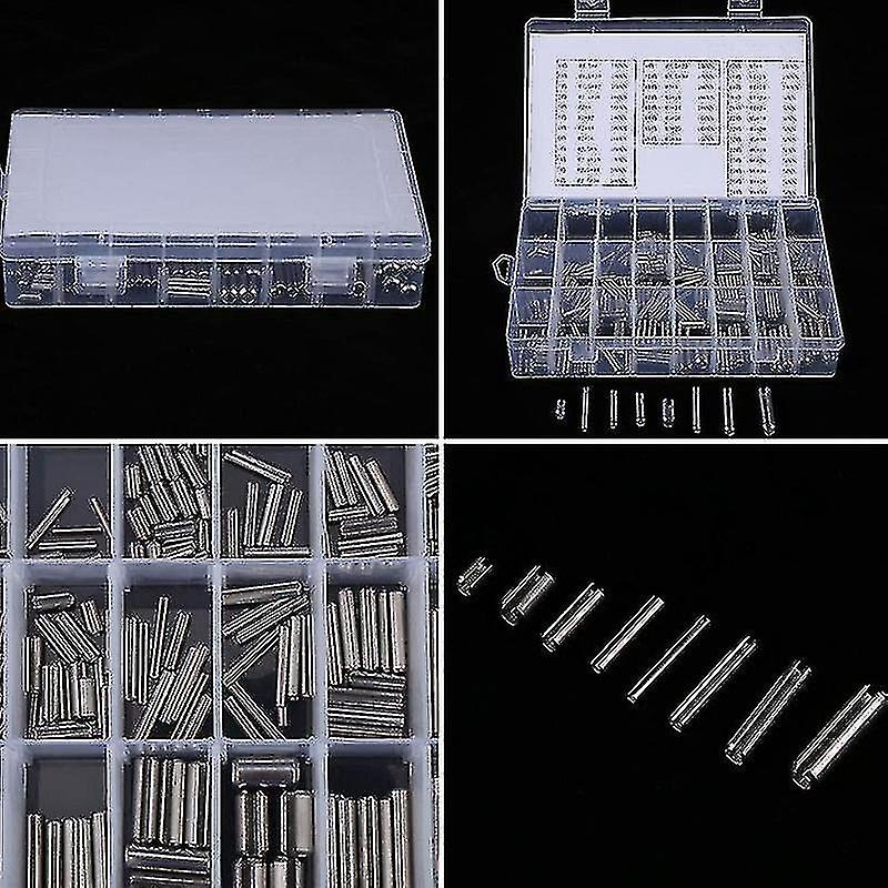 280pcs Stainless Steel Otted Pin Assortment Kit, Split Dowel Tension ...