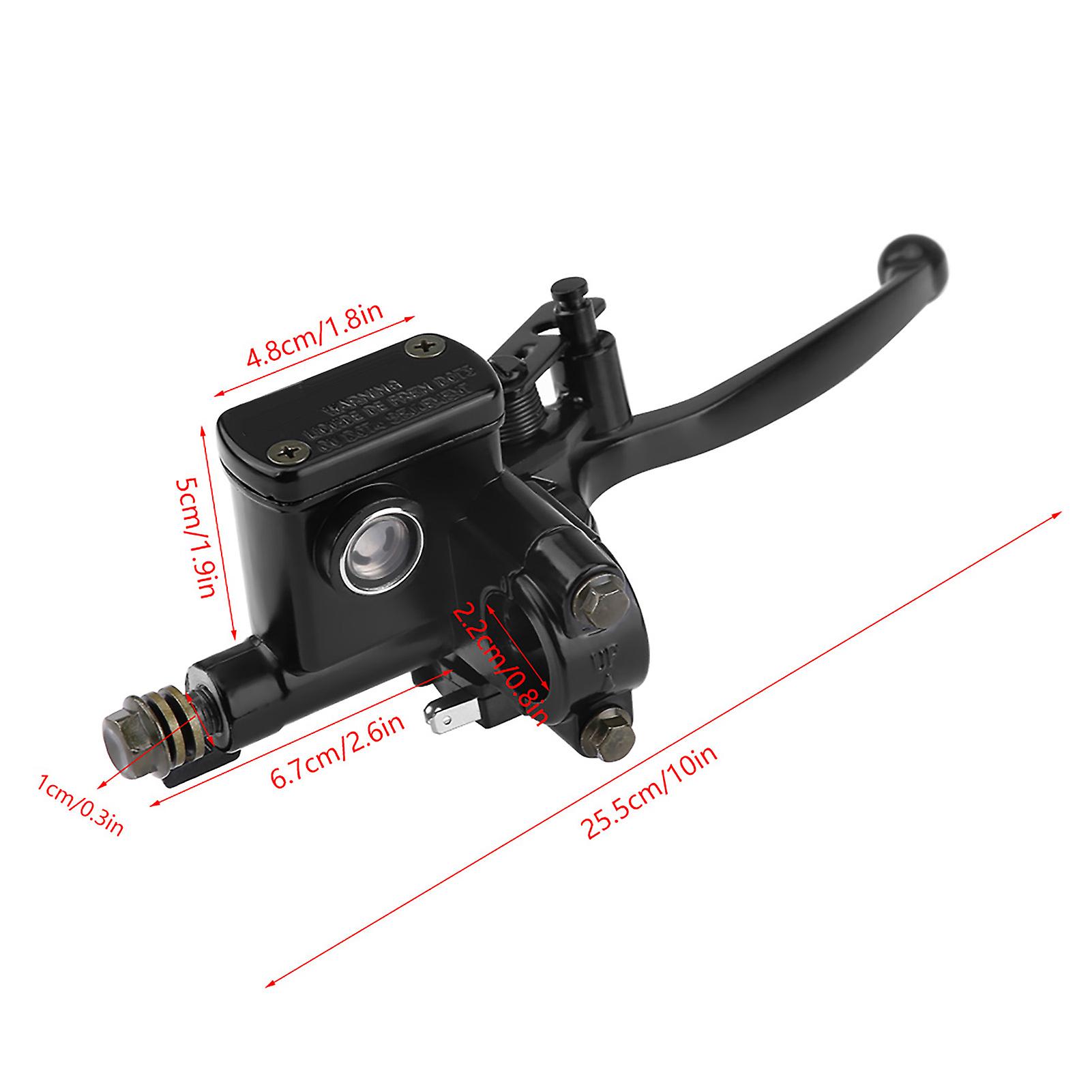 Front Right Brake Clutch Master Cylinder Lever Pump for 50cc 110cc ...