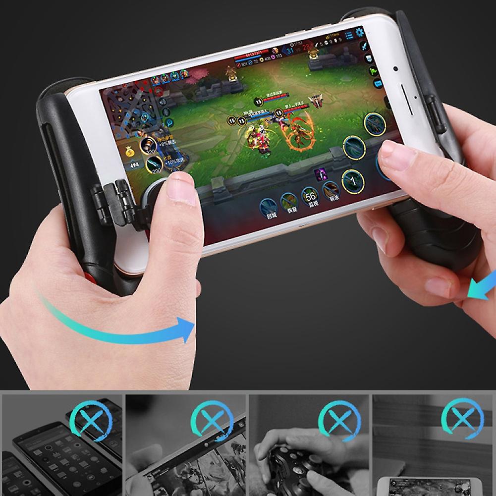 Telescopic Universal Mobile Phone Game Controller Gaming Grip Gamepad ...