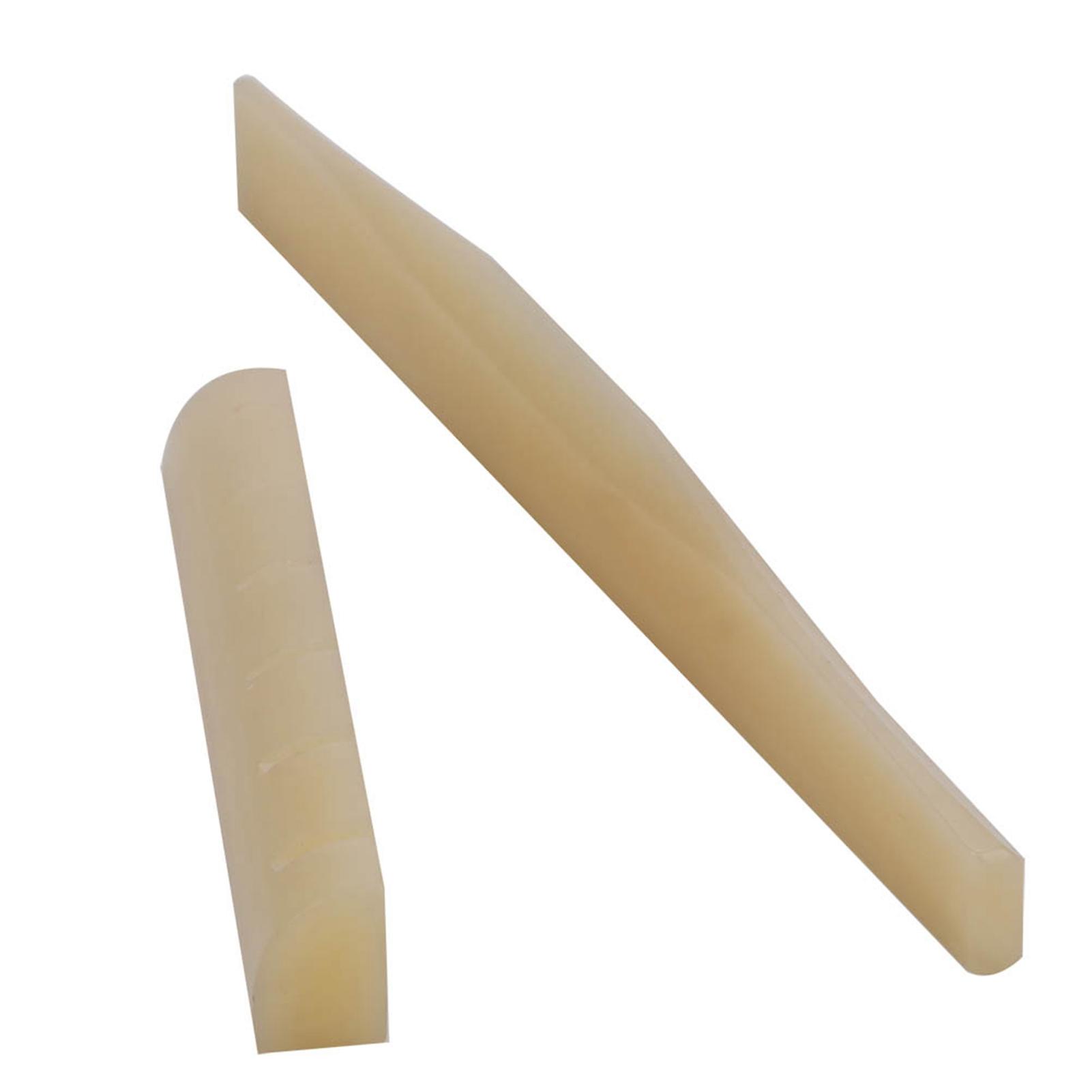 Camel Bone Guitar Nut and Saddle Replacement for 6 String Folk Guitars ...