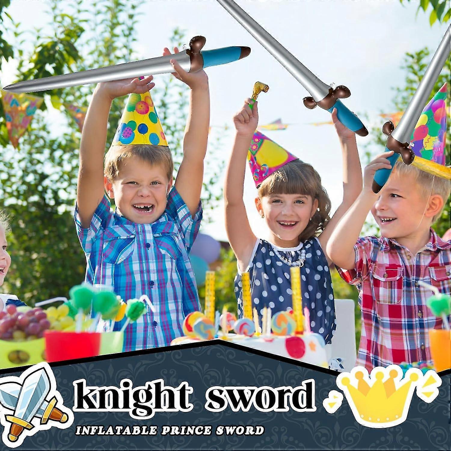 12/24pcs Inflatable Swords Inflatable Pirates Sword Pirate Party Favors ...