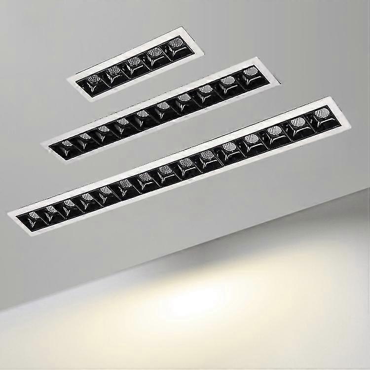 Laser Blade Aluminum Fixture Black Downlight Indoor Smd Ceiling Spot ...