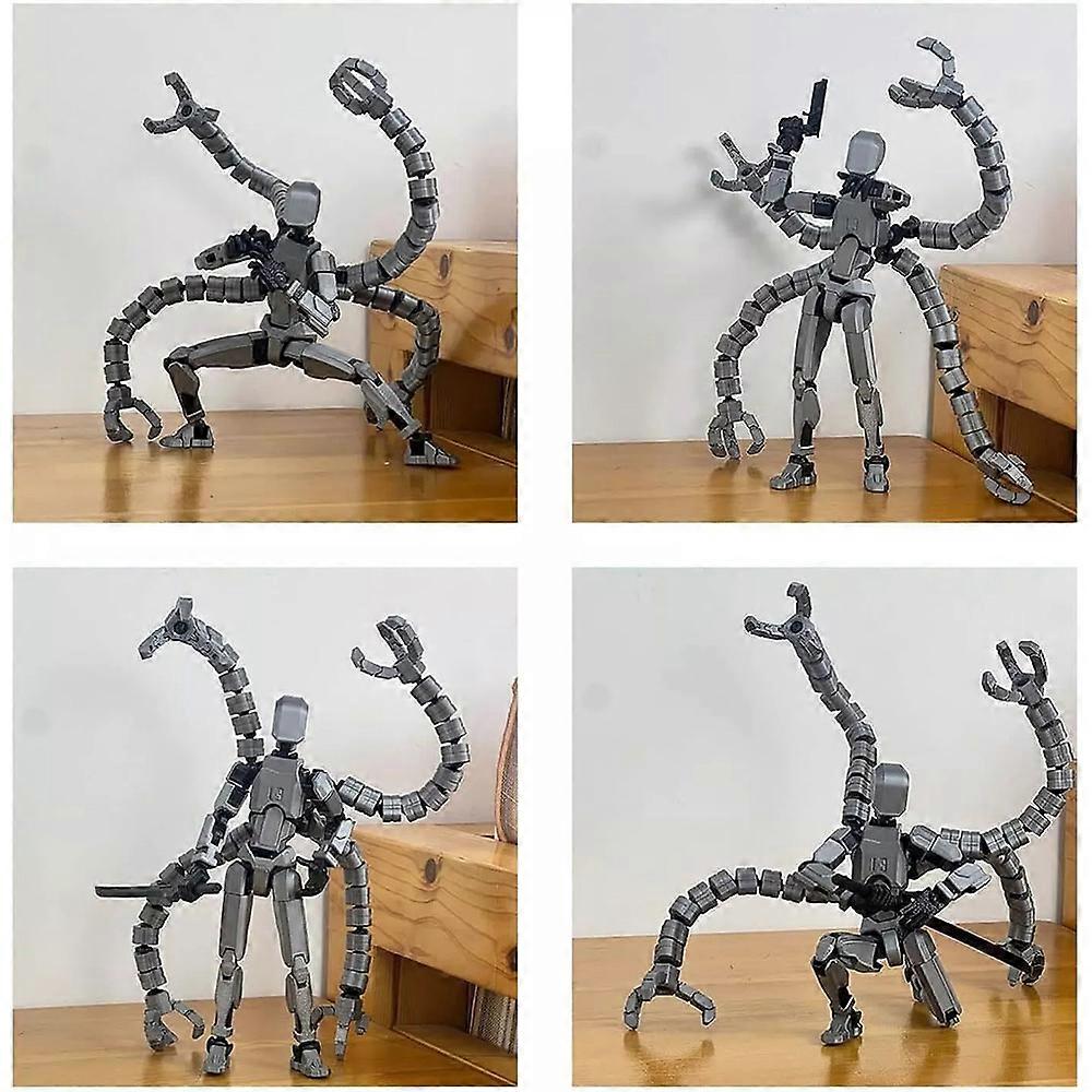 T13 Action Figure 3D Printed Multi-Jointed Movable, Action Figures ...