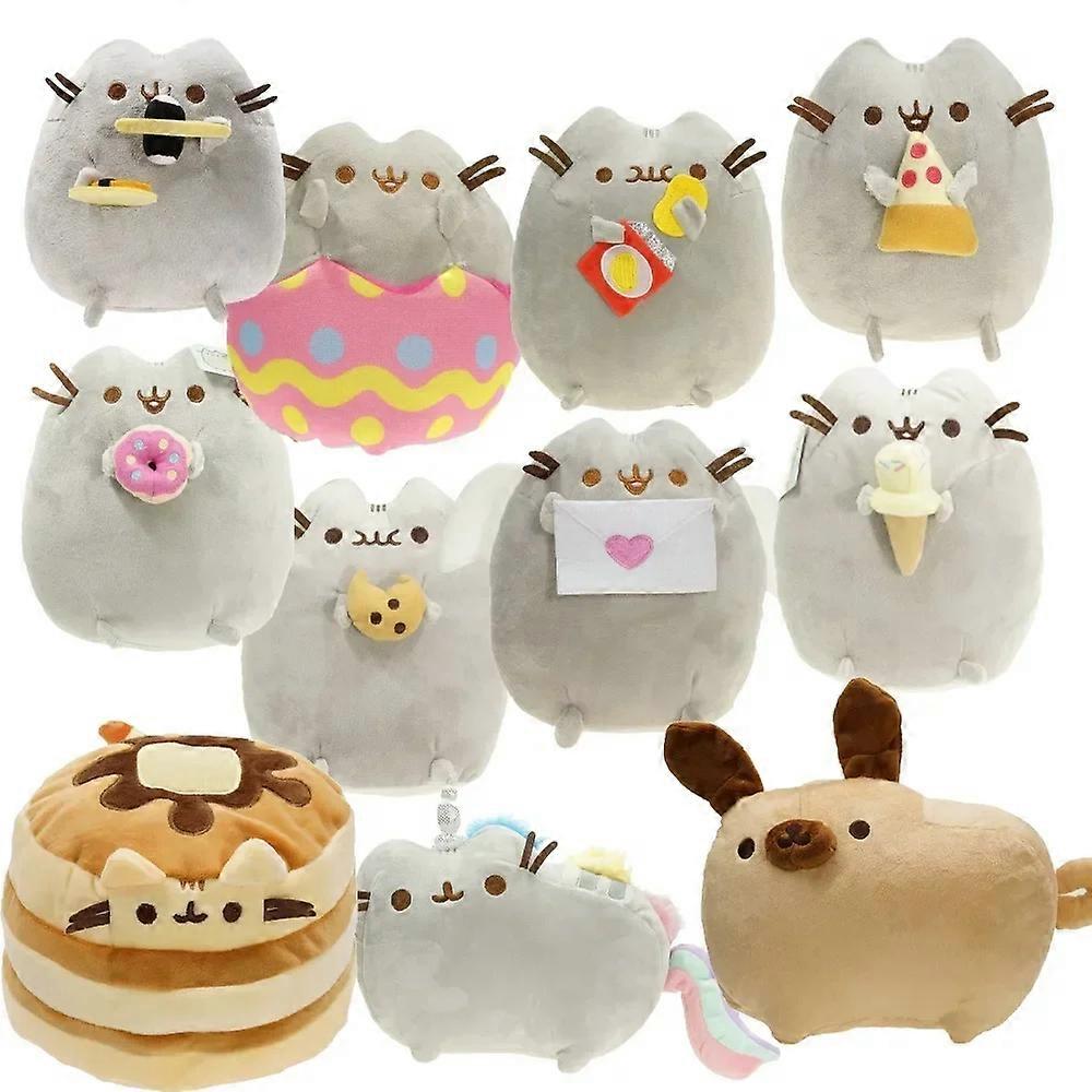 15cm Kawaii Pusheen Barn Plysch Leksaker Tecknad Anime Figurer Kex ...