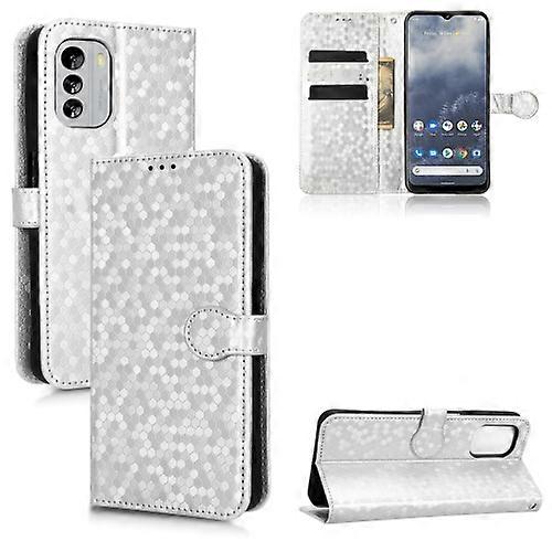 For Nokia G60 5G Honeycomb Dot Texture Leather Phone Case | Fruugo UK