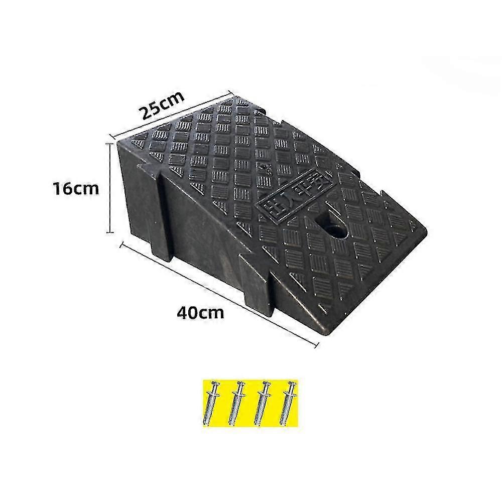 Lightweight Curb Ramp, Plastic Car Ramp Curbside Driveway Threshold ...