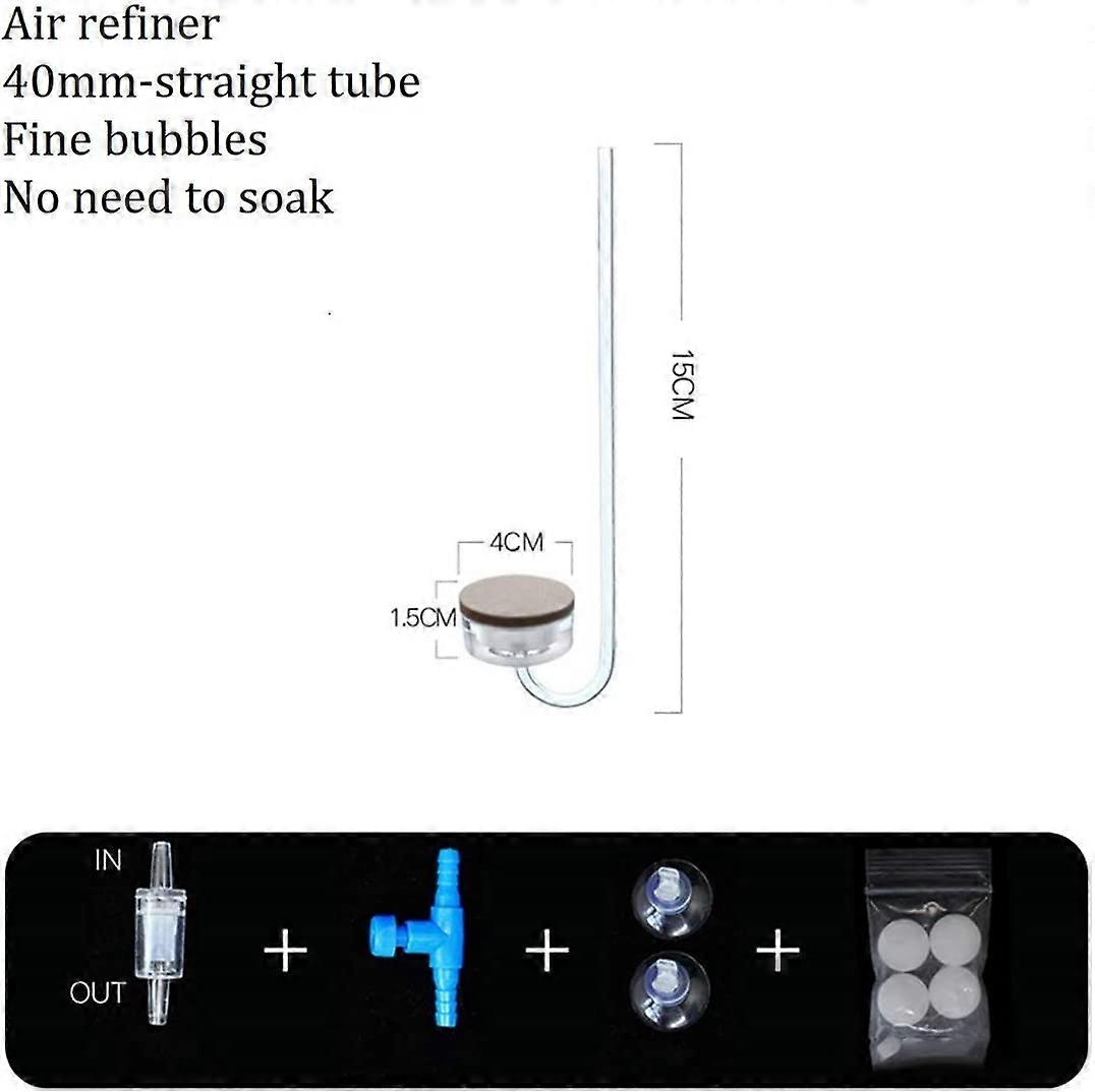 Aquarium Air Stone Diffuser for Ultra High Dissolved Oxygen, Aquarium ...